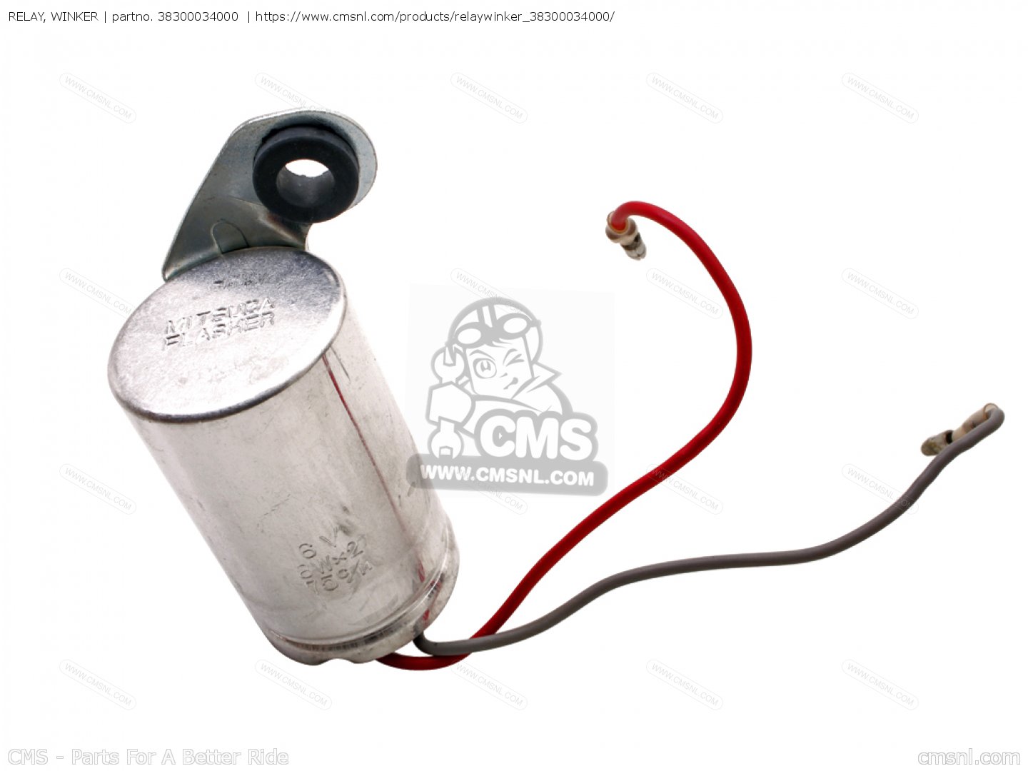 38300034000: Relay, Winker Honda - buy the 38300-034-000 at CMSNL