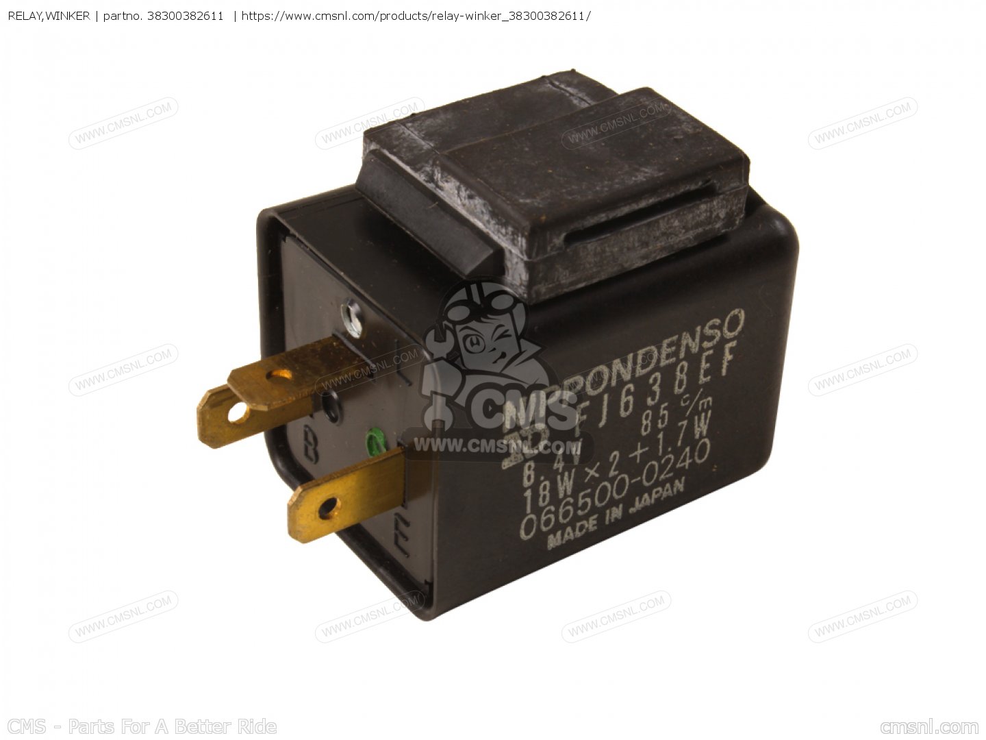 38300382611: RELAY,WINKER Honda - buy the 38300-382-611 at CMSNL