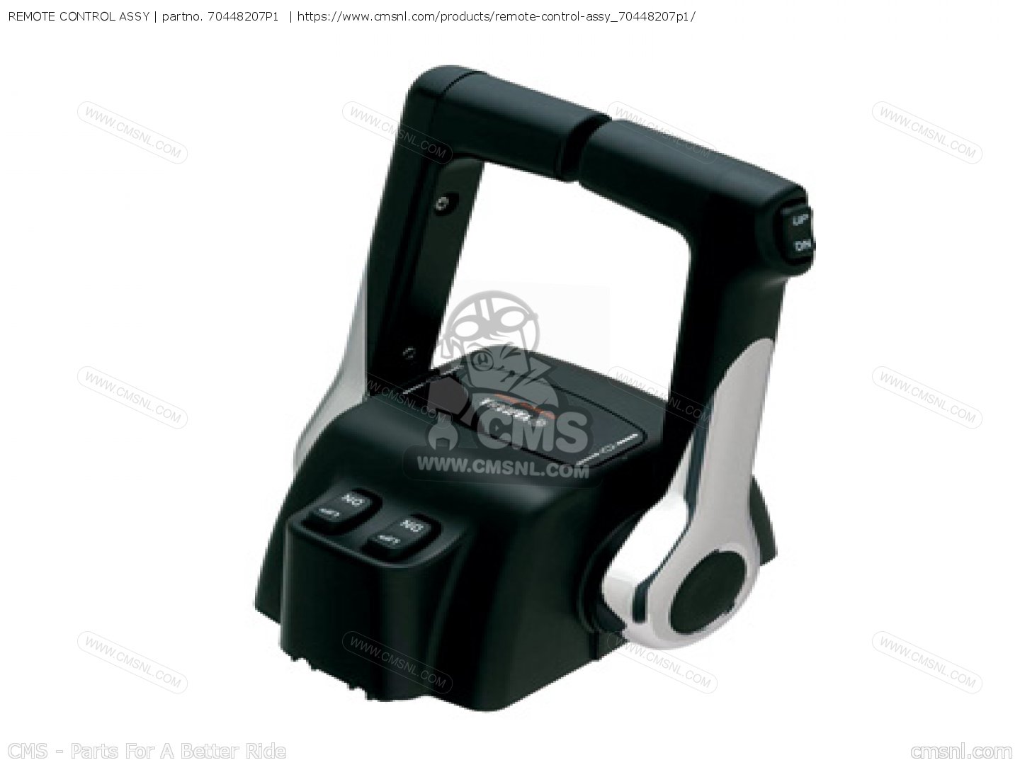 70448207P1: REMOTE CONTROL ASSY Yamaha - buy the 704-48207-P1-00 at CMSNL