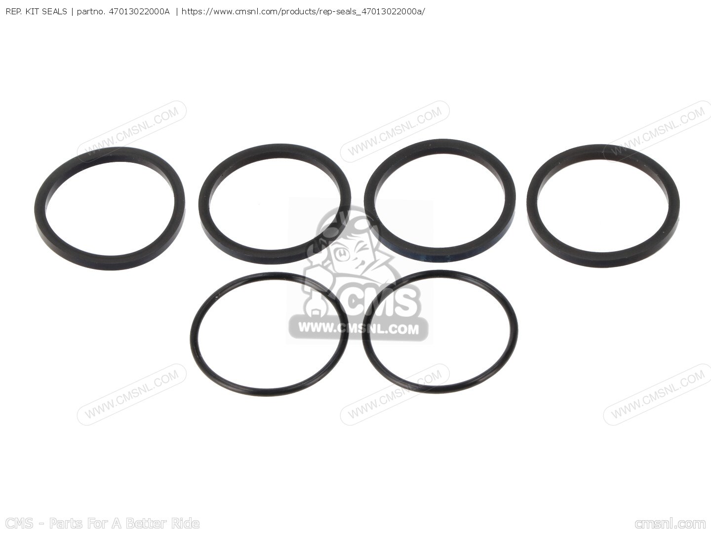 47013022000A: REP. KIT SEALS Husqvarna - buy the 47013022000 at CMSNL