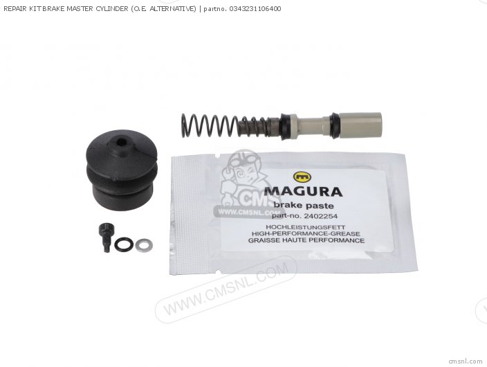 0343231106400: Repair Kit Brake Master Cylinder (o.e. Alternative ...