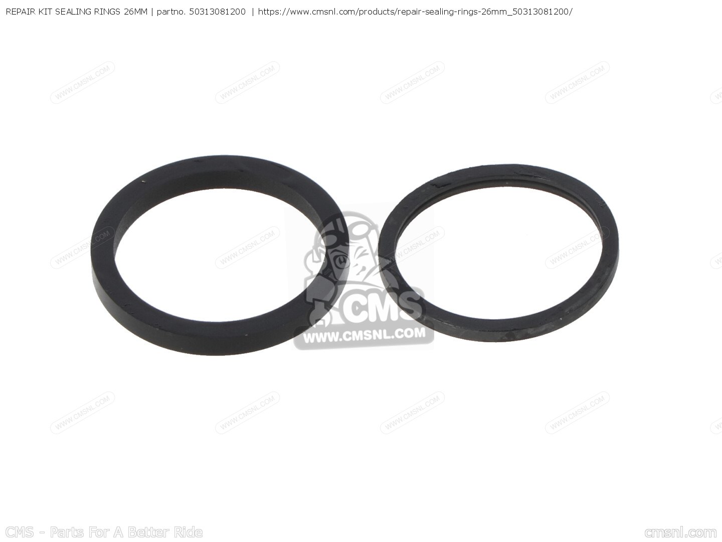 REPAIR KIT SEALING RINGS 26MM for 450 EXC FACTORY RACING Europe 2007 ...