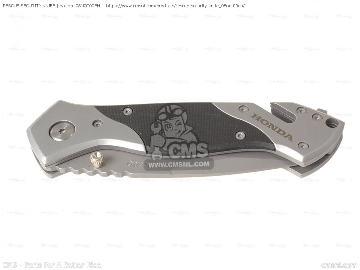 08NOT00EH: RESCUE SECURITY KNIFE Honda - buy the 08NOT-00EH at CMSNL