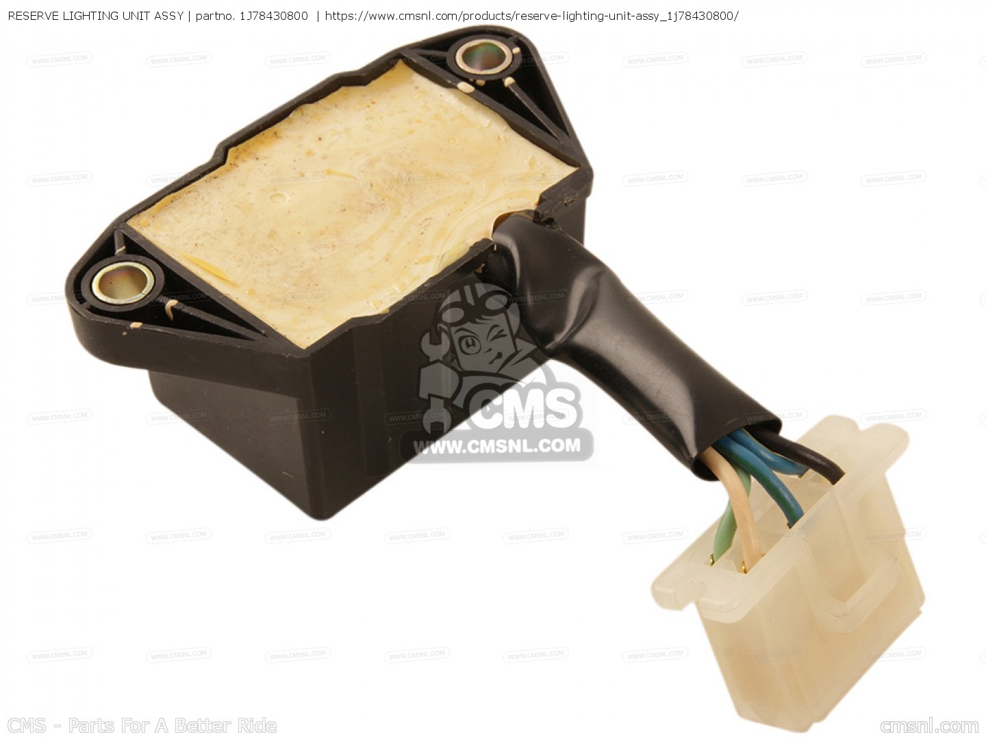 1J78430800: RESERVE LIGHTING UNIT ASSY Yamaha - buy the 1J7-84308-00-00 ...