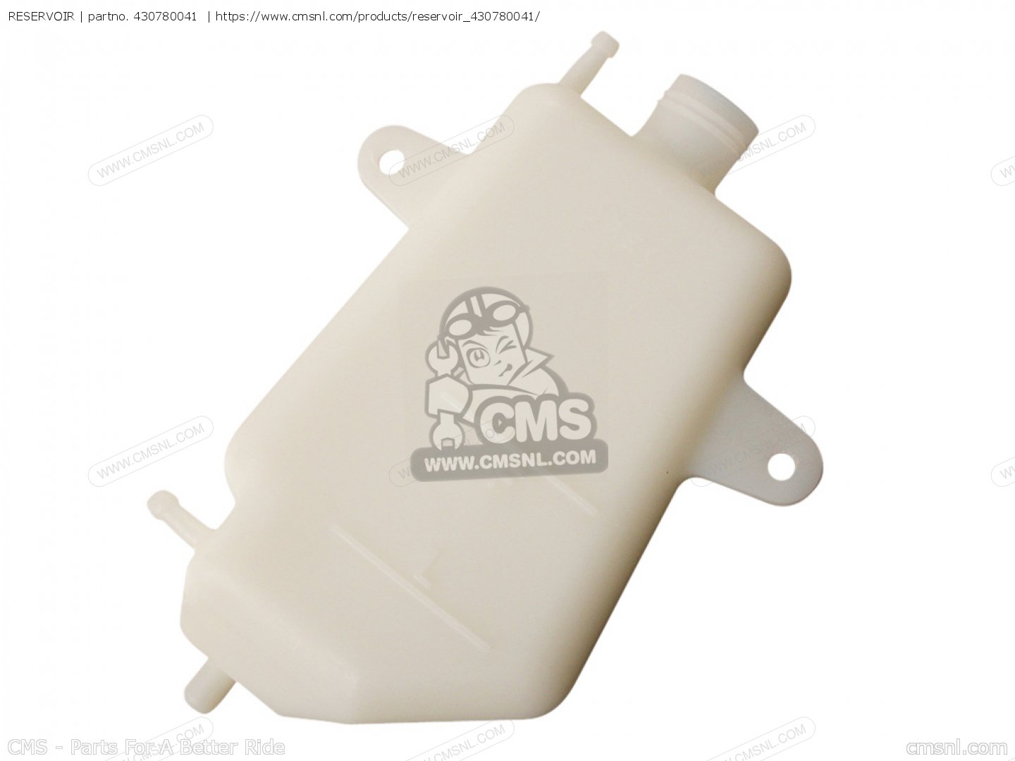 430780041: RESERVOIR Kawasaki - buy the 43078-0041 at CMSNL