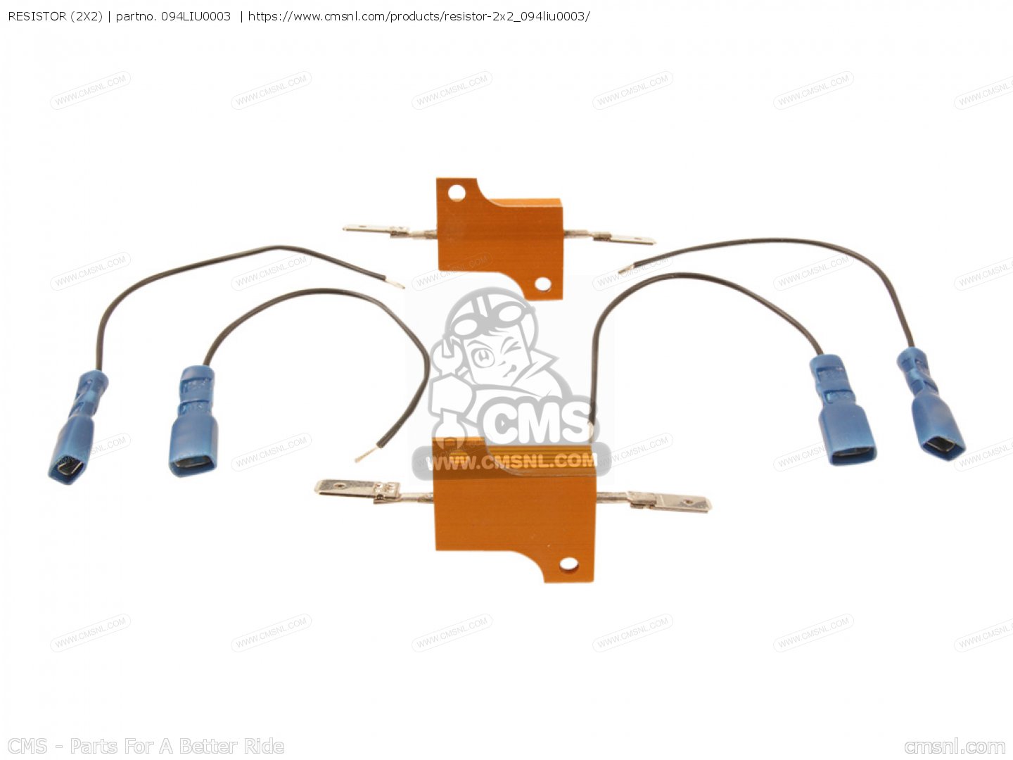 094LIU0003: Resistor (2x2) Kawasaki - buy the 094LIU0003 at CMSNL