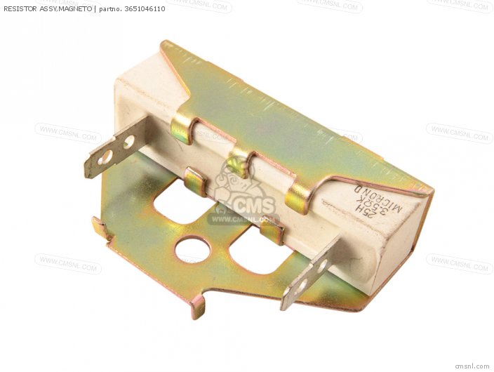 3651046110: RESISTOR ASSY,MAGNETO Suzuki - buy the 36510-46110 at CMSNL
