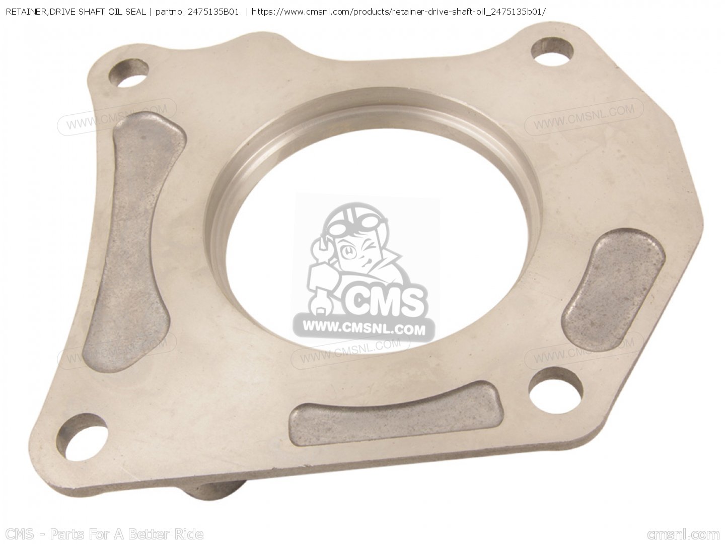 24751-35B01 Retainer,Drive Shaft Oil Seal, 2475135B01 - LT230E, LT230E ...