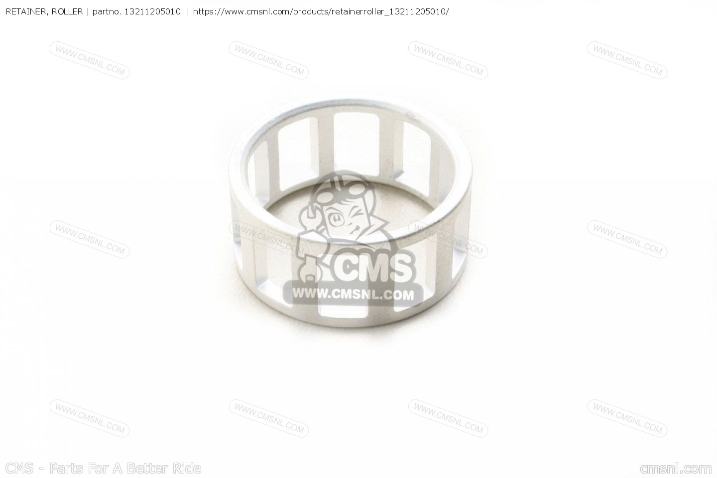 13211205010: RETAINER, ROLLER Honda - buy the 13211-205-010 at CMSNL