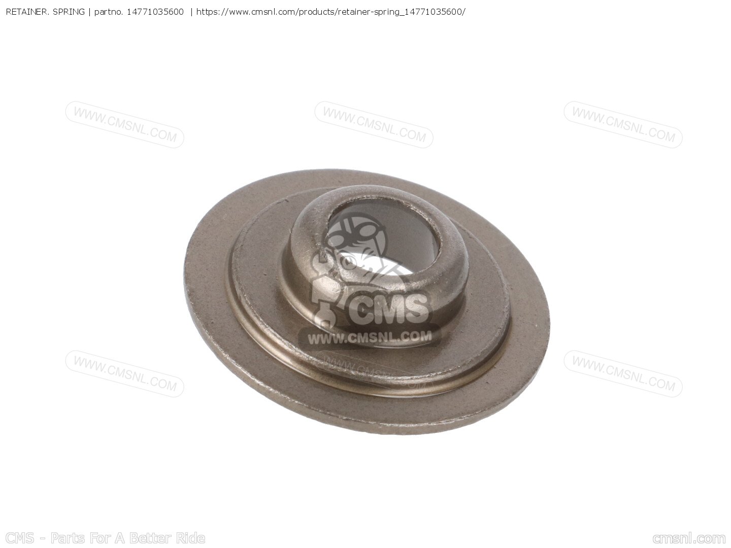 14771035600: RETAINER, VALVE Honda - buy the 14771-035-600 at CMSNL