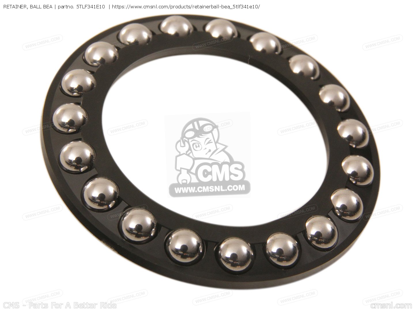 5TLF341E10: Retainer, Ball Bea Yamaha - buy the 5TL-F341E-10 at CMSNL
