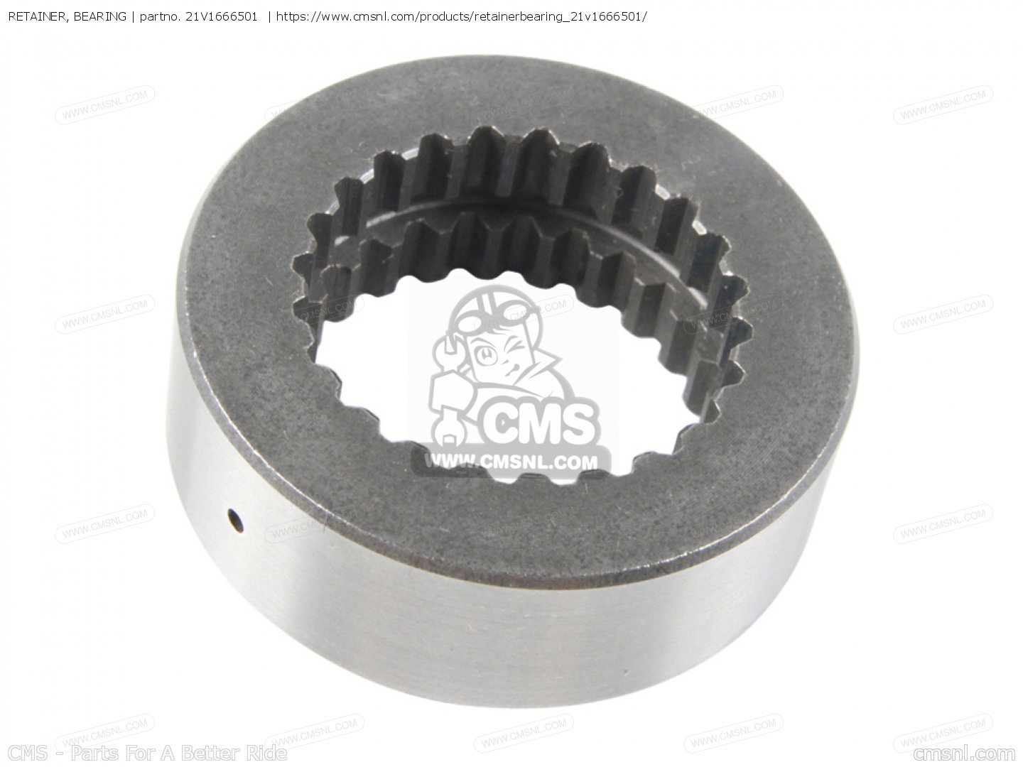 RETAINER, BEARING for YTM225DXK 1983 - order at CMSNL