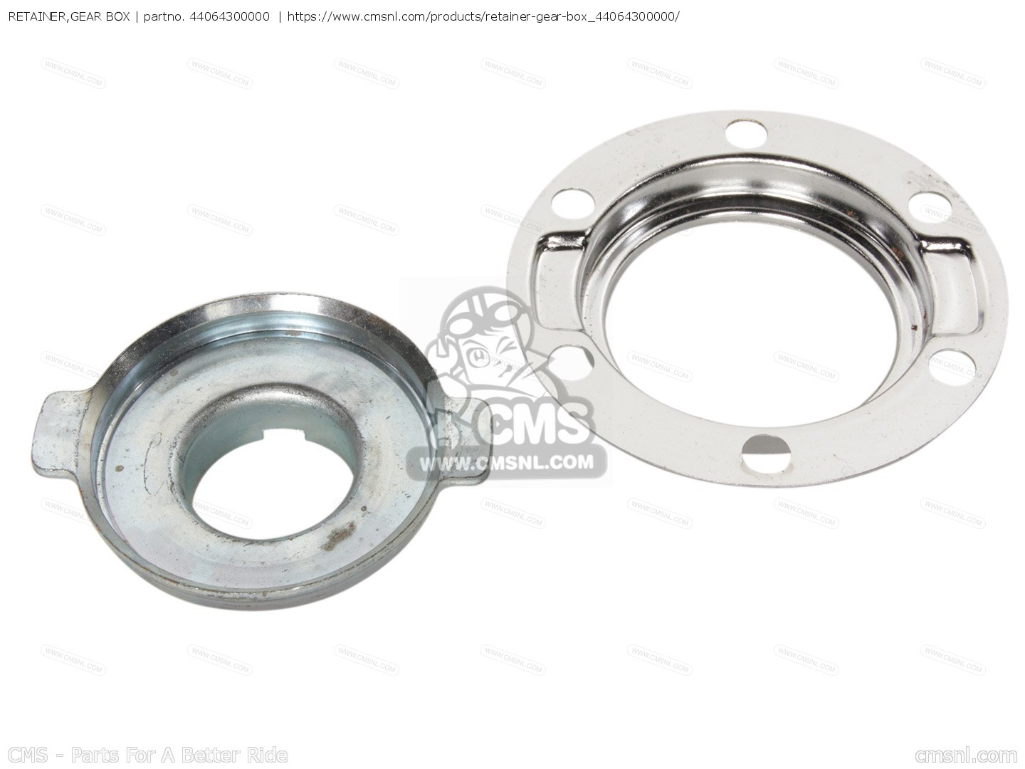 44064300000: RETAINER,GEAR BOX Honda - buy the 44064-300-000 at CMSNL
