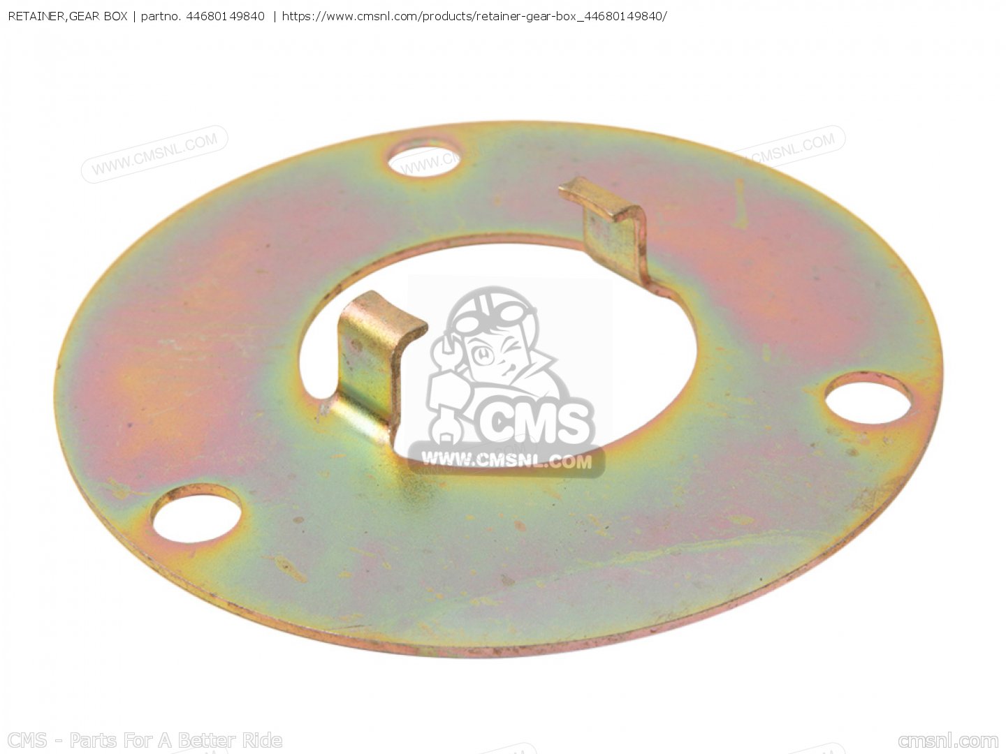 44680149840: Retainer,gear Box Honda - buy the 44680-149-840 at CMSNL