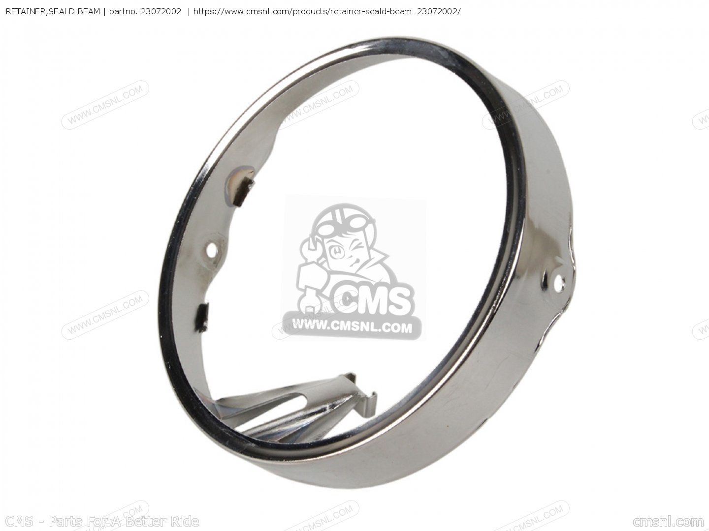 23072002: RETAINER,SEALED BEAM Kawasaki - buy the 23072002 at CMSNL