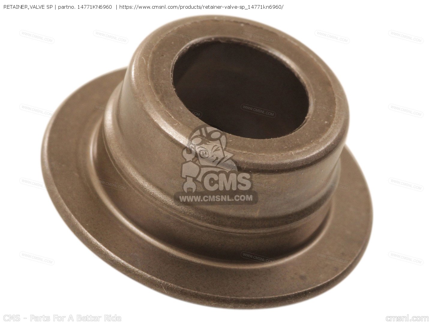 14771KN6960: RETAINER,VALVE SP Honda - buy the 14771-KN6-960 at CMSNL
