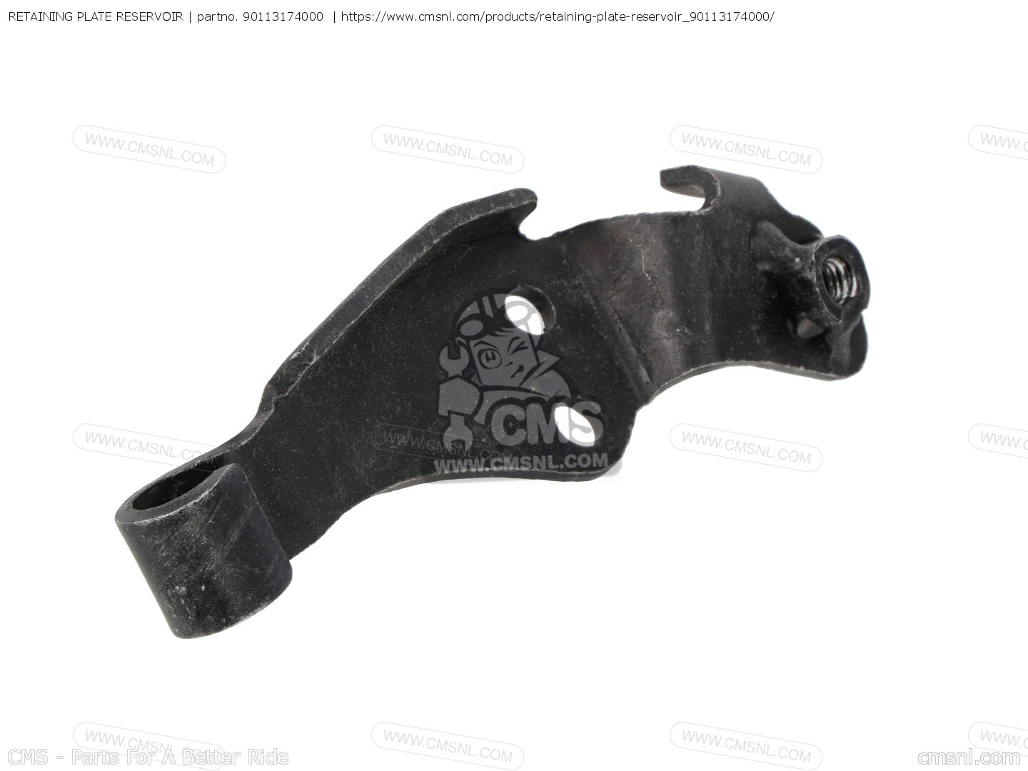 RETAINING PLATE RESERVOIR for KTM - order at CMSNL