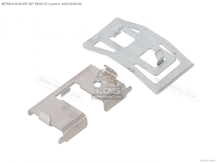 RETAINING PLATE SET REAR 03 for 1290 Super Adventure S, silver USA 2019 ...