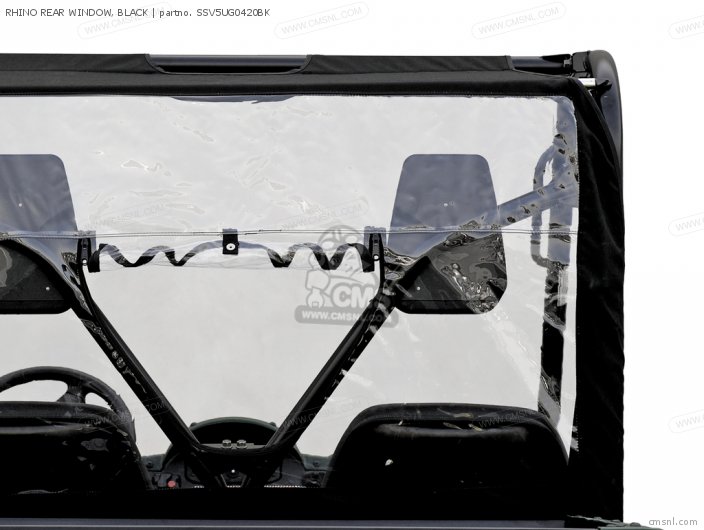 SSV5UG0420BK: Rhino Rear Window, Black Yamaha - buy the SSV-5UG04-20-BK ...