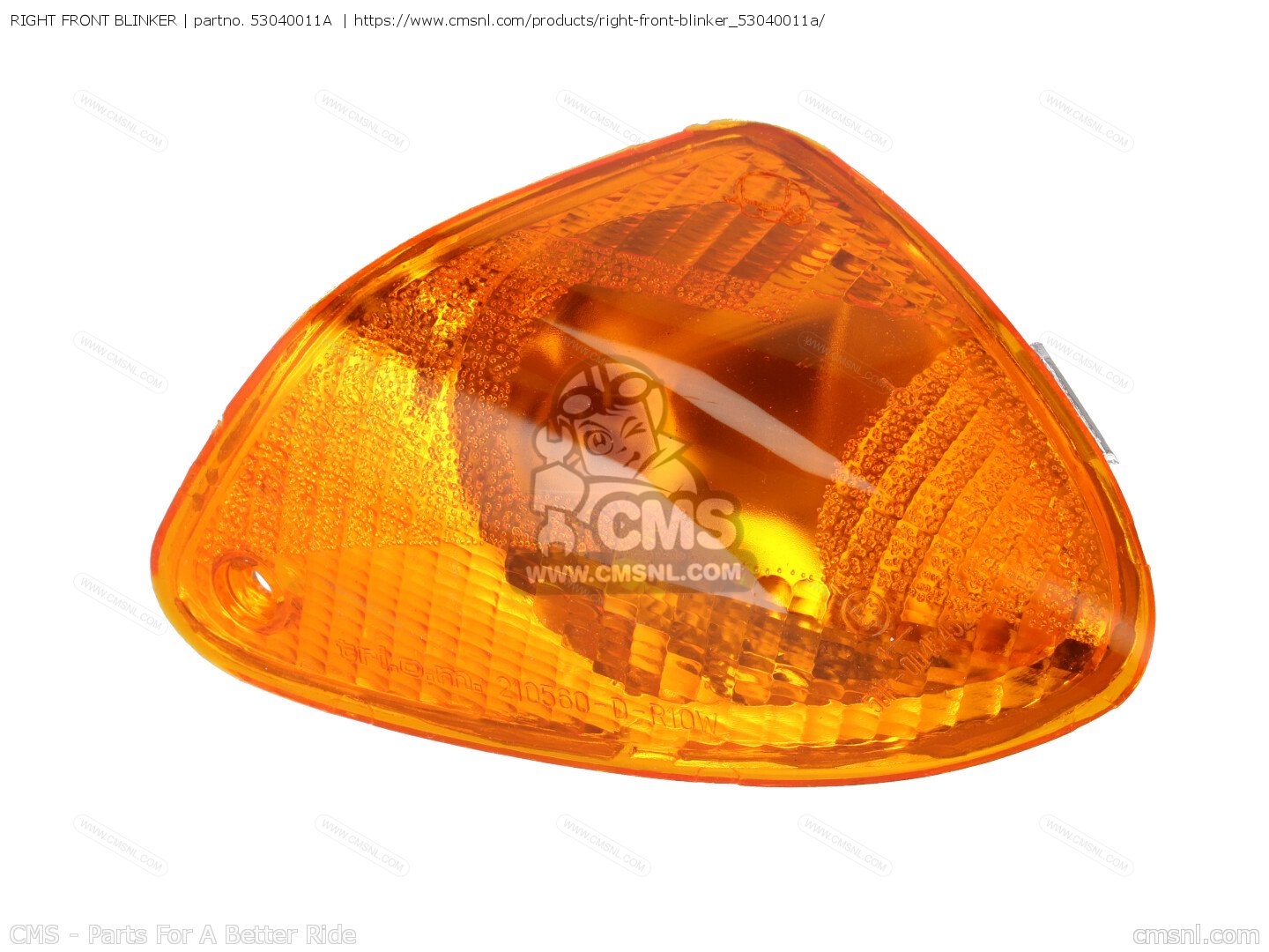 53040011A: Right Front Blinker Ducati - buy the 53040011A at CMSNL