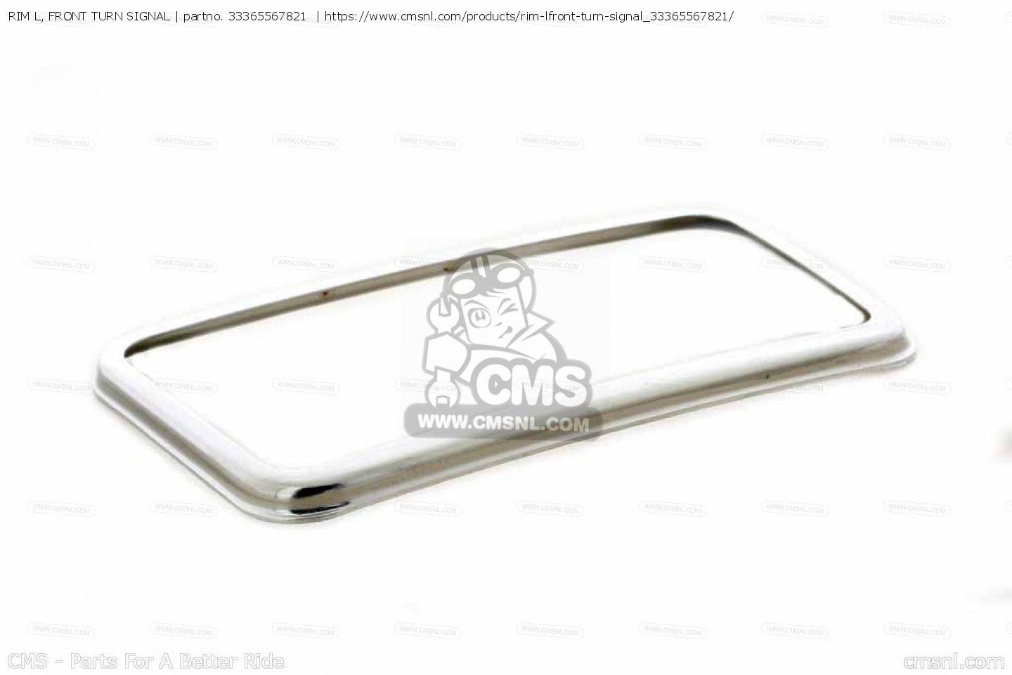 RIM L, FRONT TURN SIGNAL for Honda - order at CMSNL