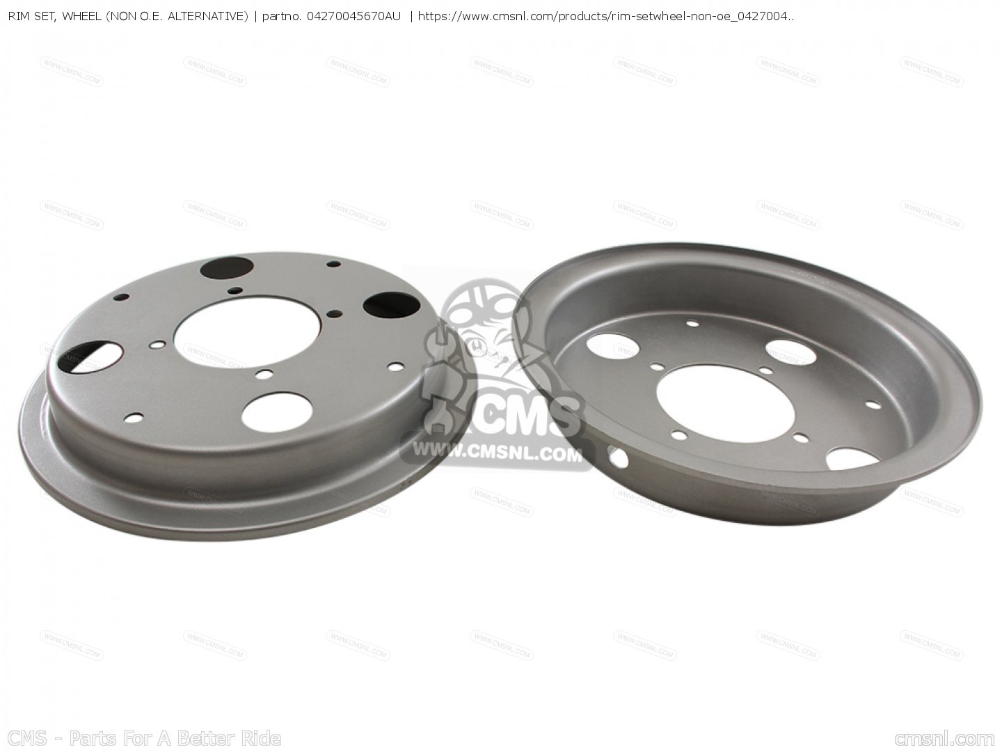 RIM SET, WHEEL for Z50J1 MONKEY JAPAN - order at CMSNL