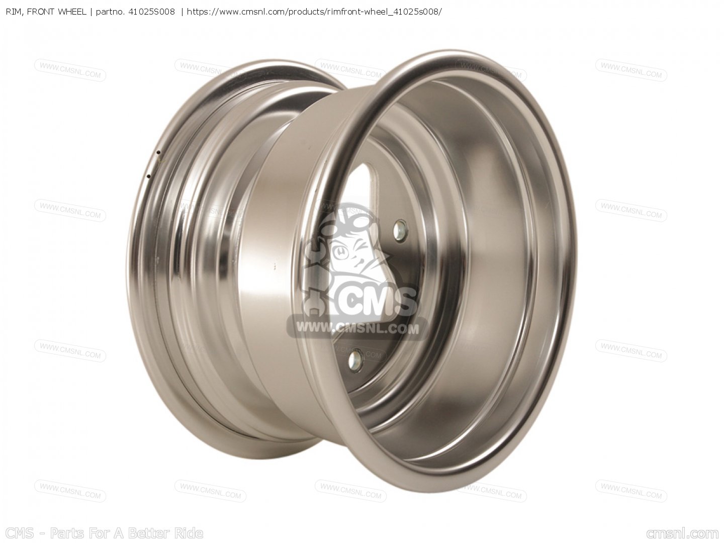 41025S008: Rim, Front Wheel Kawasaki - buy the 41025-S008 at CMSNL