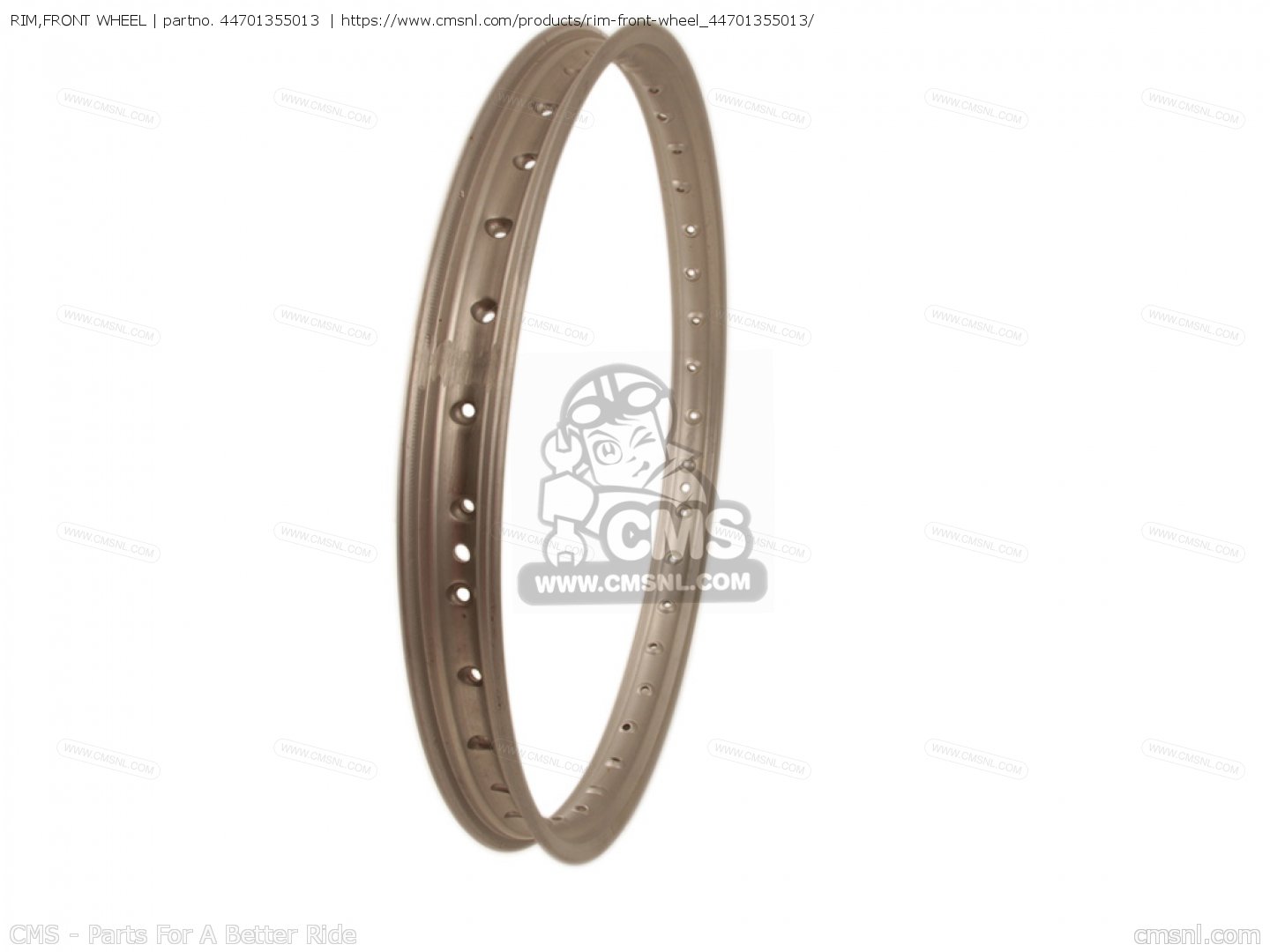 RIM,FRONT WHEEL for Honda - order at CMSNL