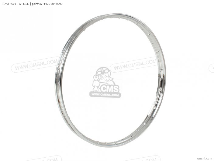44701044690: RIM,FRONT WHEEL Honda - buy the 44701-044-690 at CMSNL