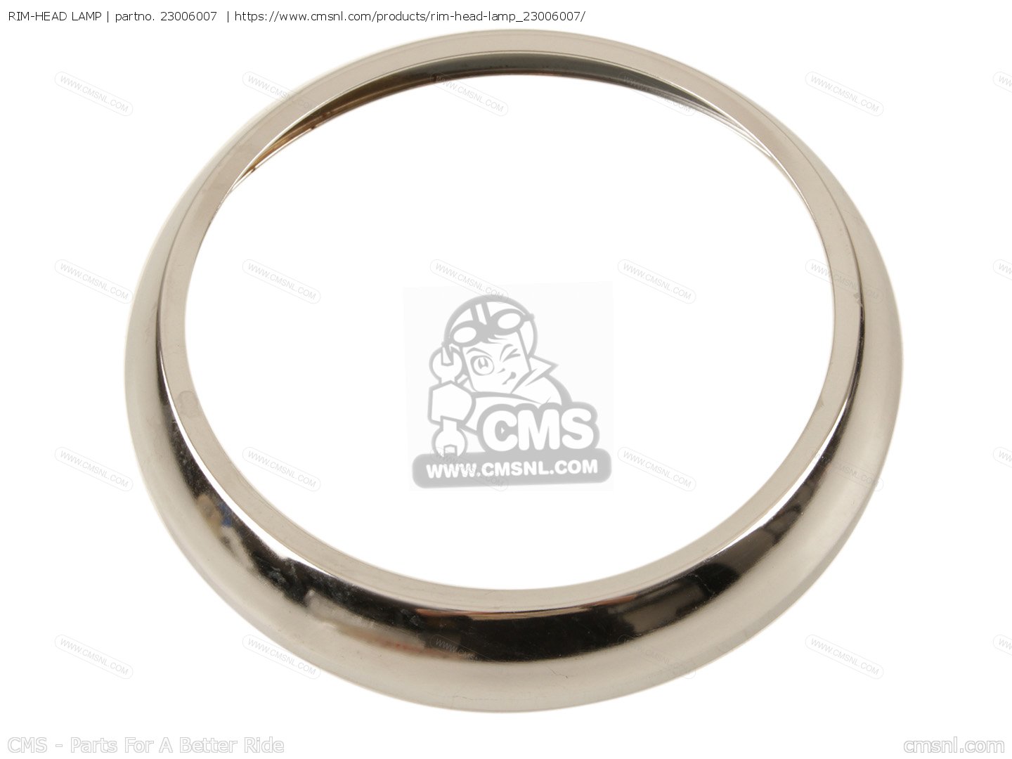 23006007: RIM-HEAD LAMP Kawasaki - buy the 23006-007 at CMSNL