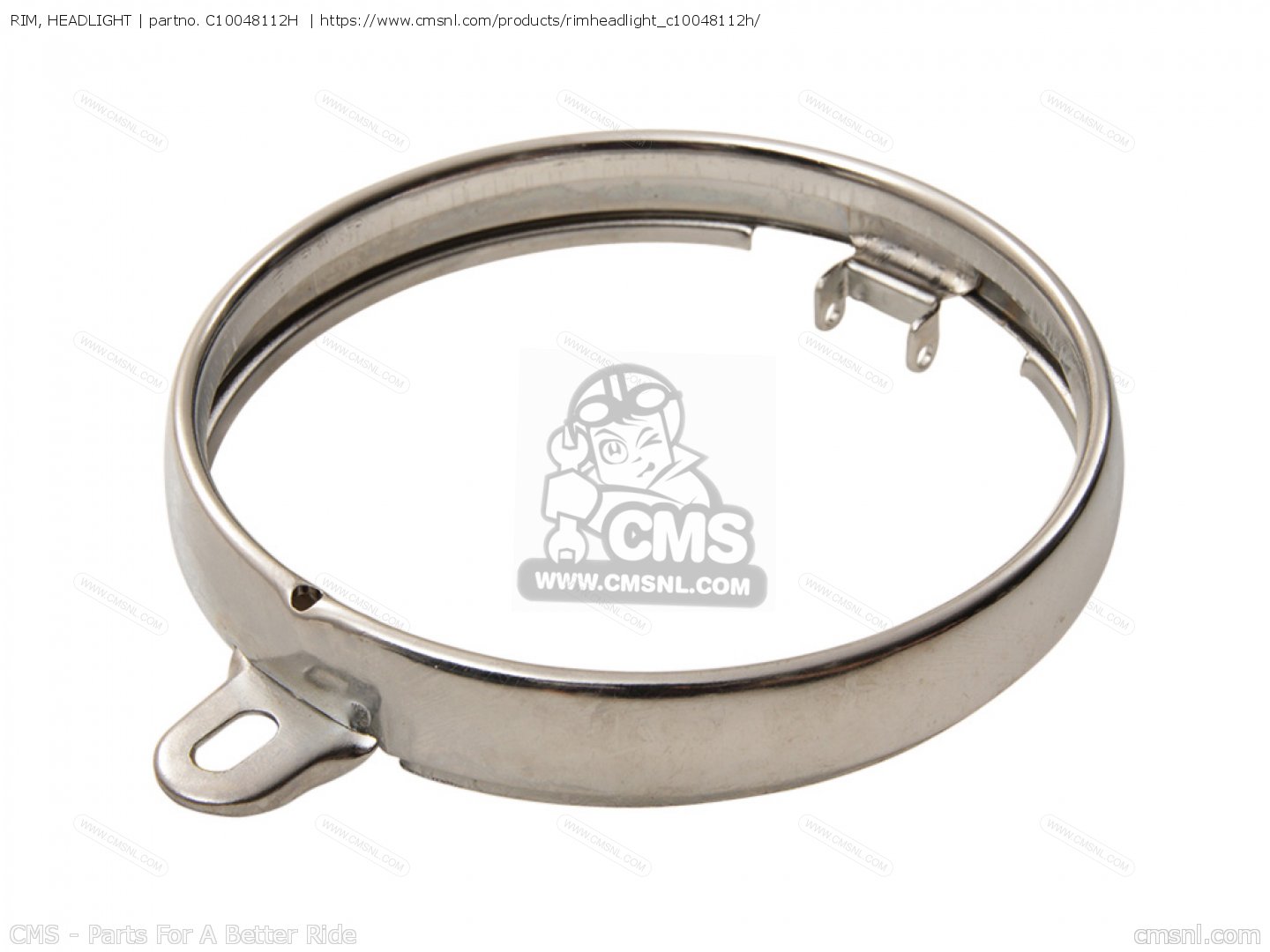 C10048112H: Rim, Headlight Honda - buy the C1004-811-2H at CMSNL