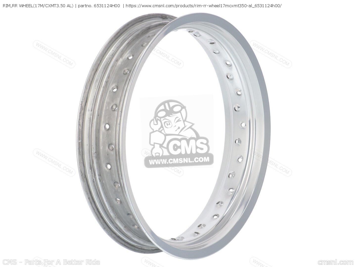 6531124H00: RIM,RR WHEEL(17M/CXMT3.50 AL) Suzuki - buy the 65311-24H00 ...