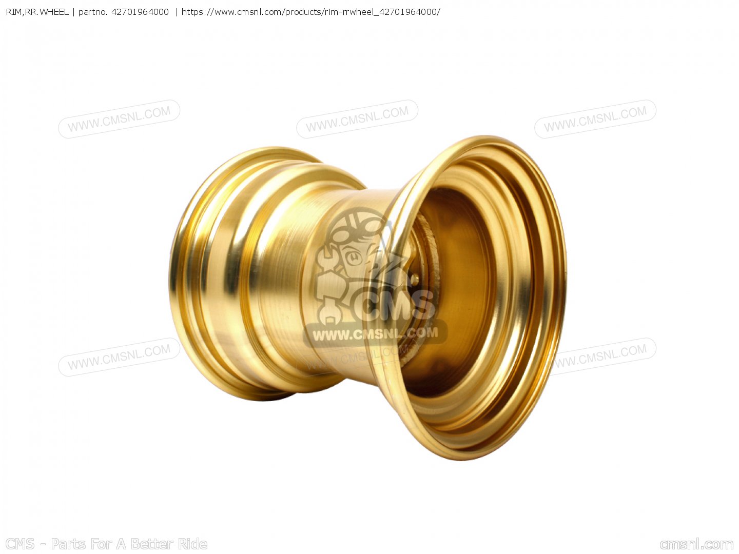 42701964000: Rim,rr.wheel Honda - buy the 42701-964-000 at CMSNL