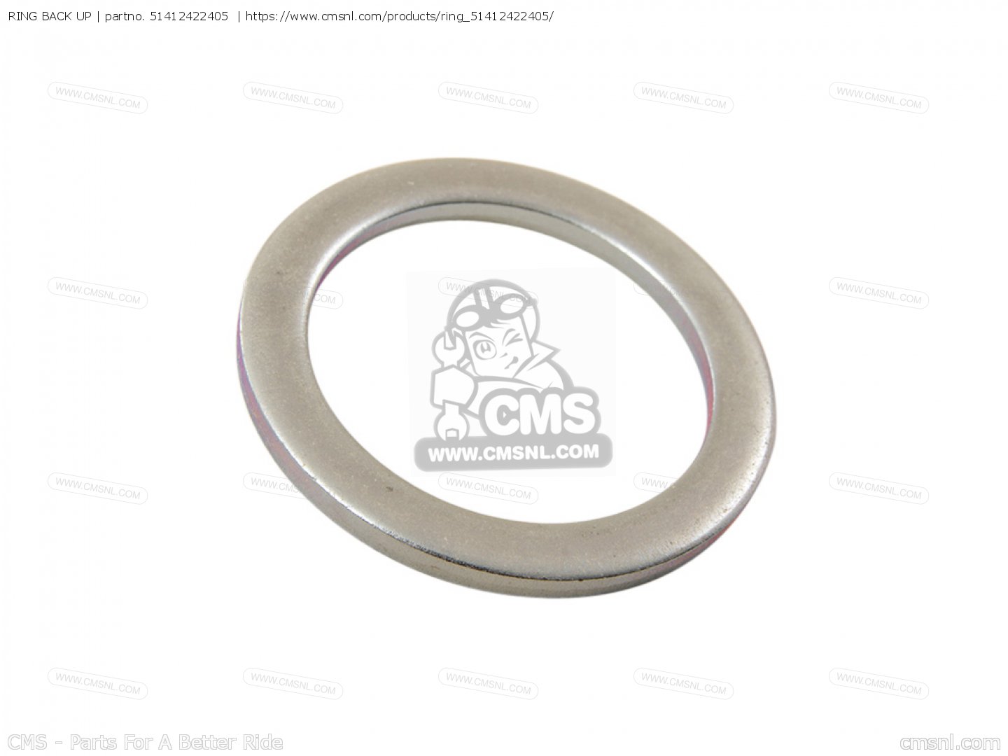 51412422405: RING BACK UP Honda - buy the 51412-422-405 at CMSNL