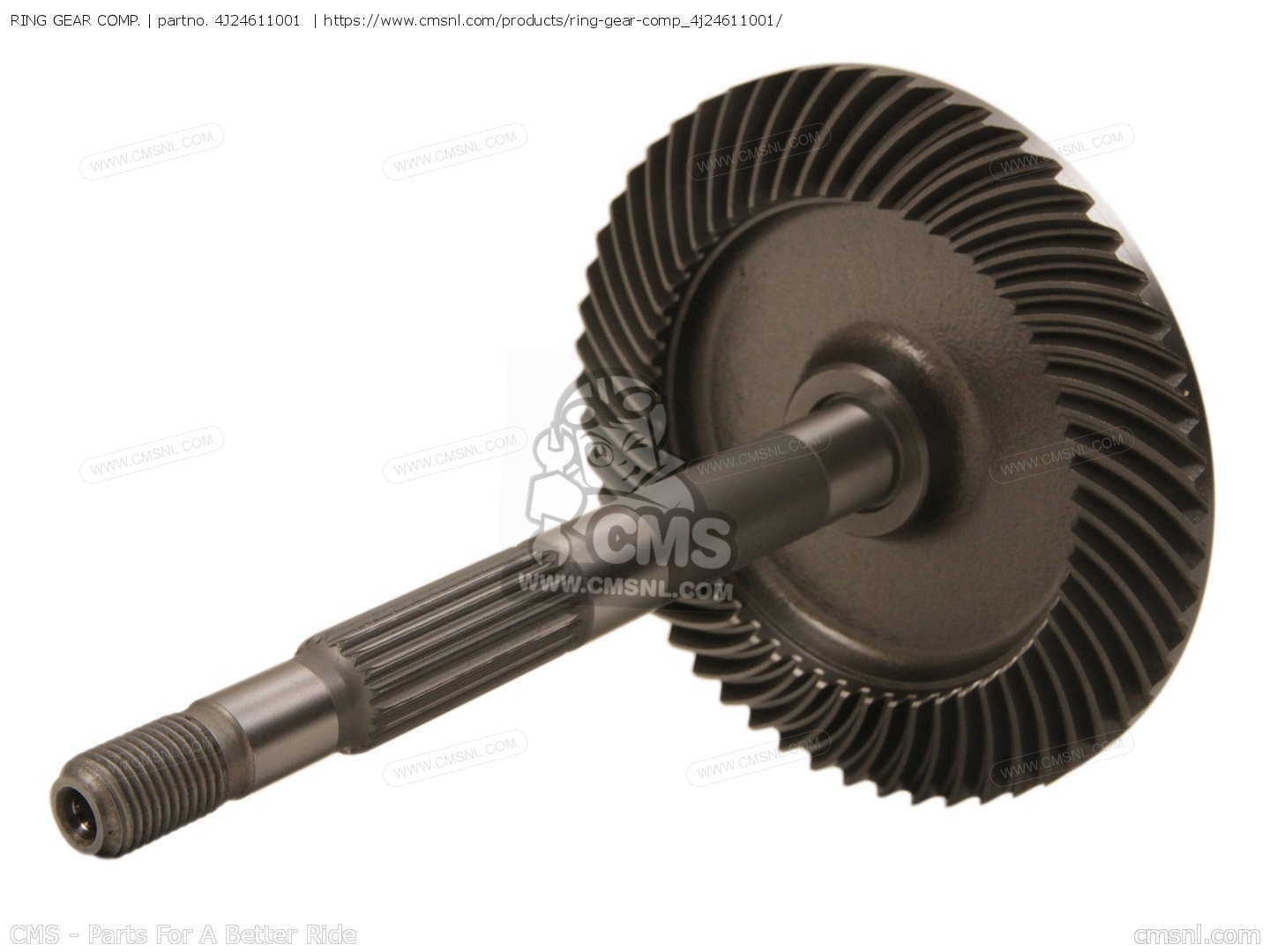 4J24611001: Ring Gear Comp. Yamaha - buy the 4J2-46110-01-00 at CMSNL