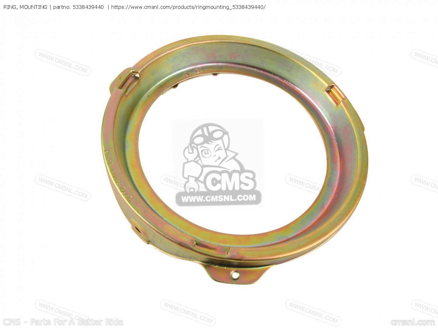 5338439440: RING, MOUNTING Yamaha - buy the 533-84394-40-00 at CMSNL