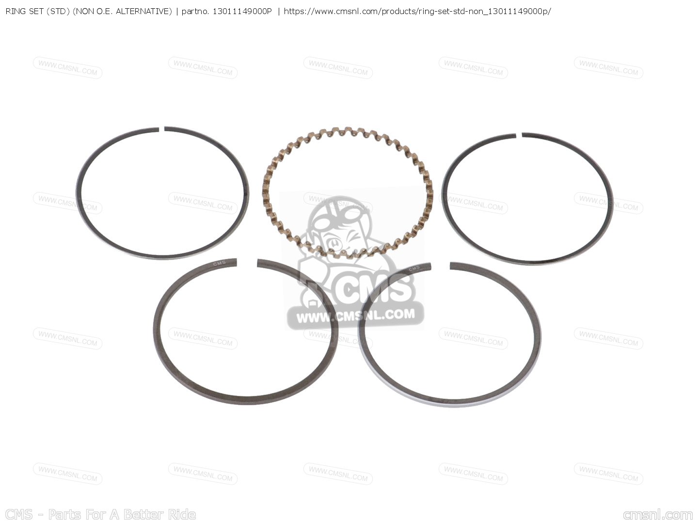 13011149000P: RING SET (STD) (NON O.E. ALTERNATIVE) Honda - buy the ...