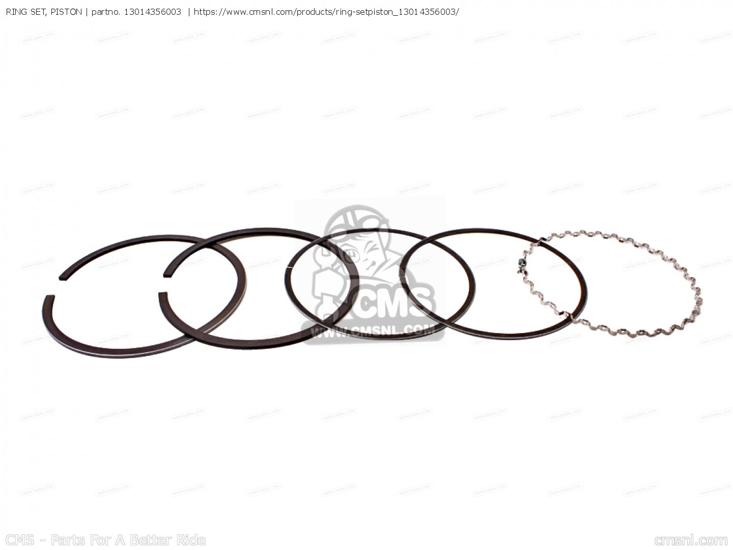 RING SET, PISTON 0.75 for XL350 1976 USA - order at CMSNL