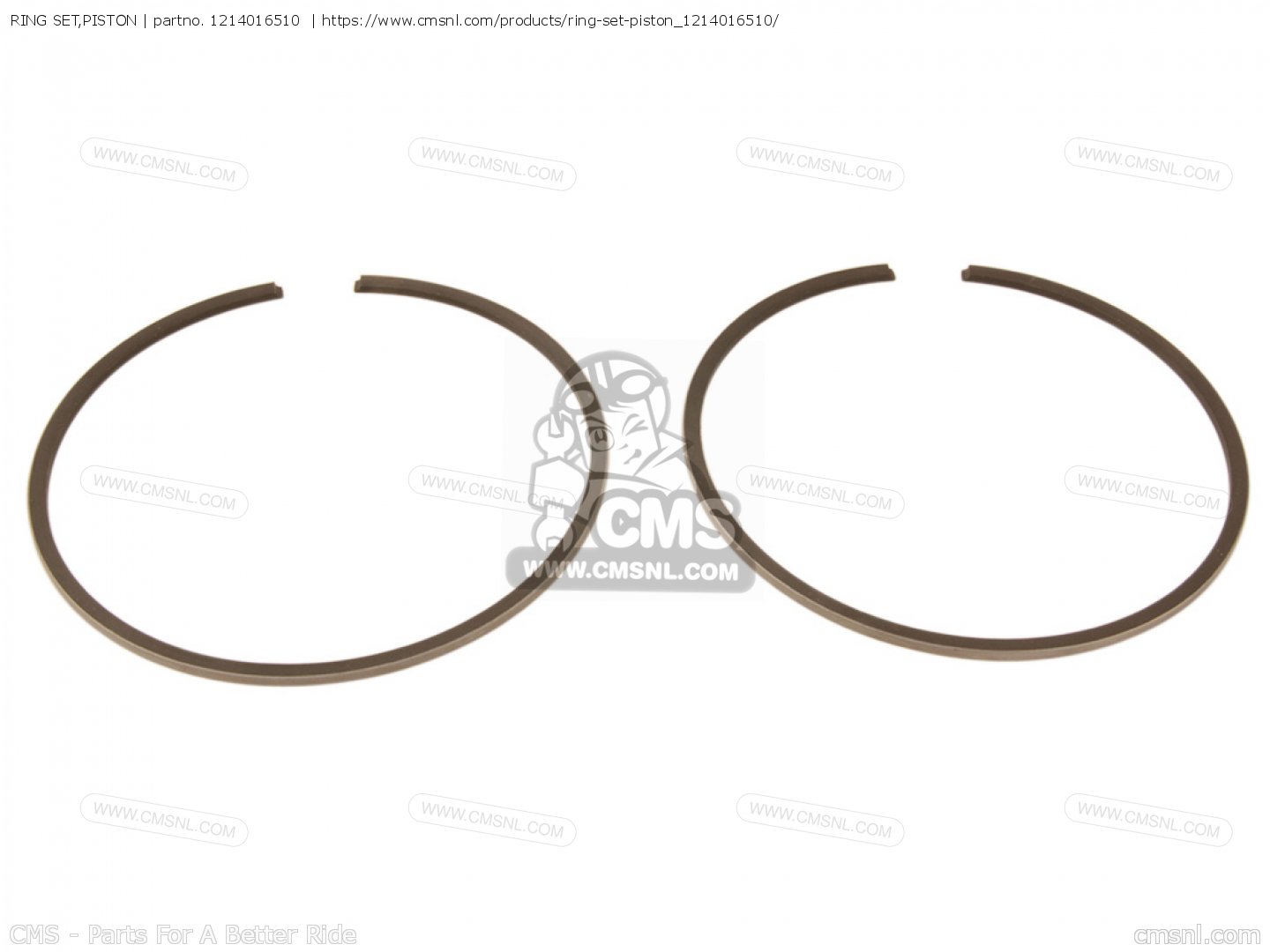 RING SET,PISTON for TS400 1977 (B) USA (E03) - order at CMSNL