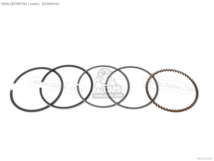1214001410: RING SET,PISTON Suzuki - buy the 12140-01410 at CMSNL