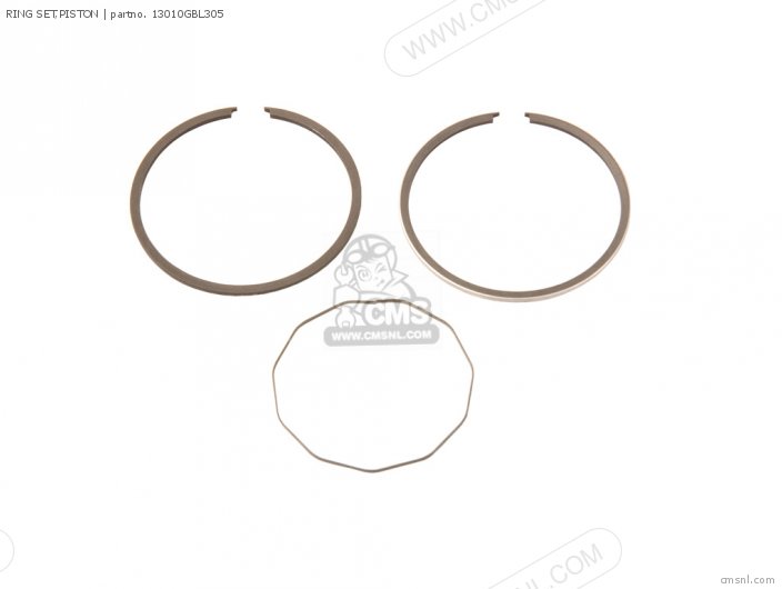 13010GBL305: Ring Set,piston Honda - buy the 13010-GBL-305 at CMSNL
