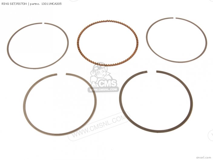 13011MCA305: RING SET,PISTON Honda - buy the 13011-MCA-305 at CMSNL