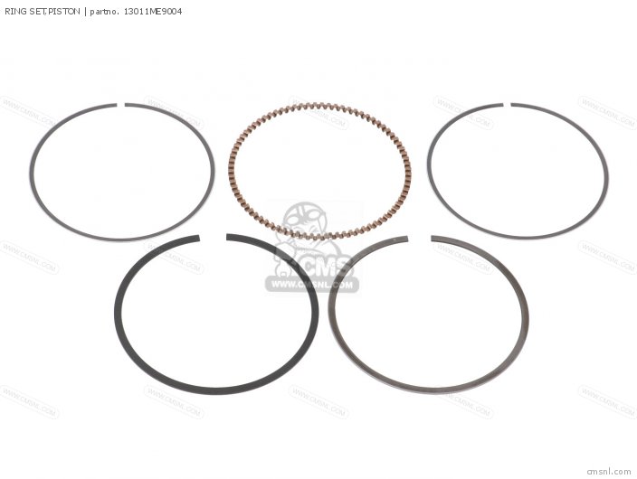 13011ME9004: RING SET,PISTON Honda - buy the 13011-ME9-004 at CMSNL