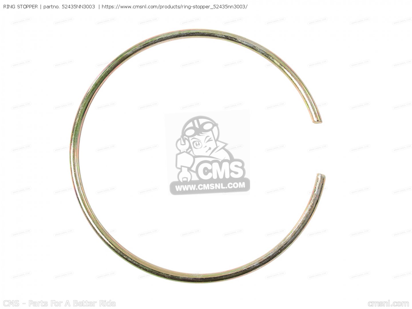 52435NN3003: Ring Stopper Honda - buy the 52435-NN3-003 at CMSNL