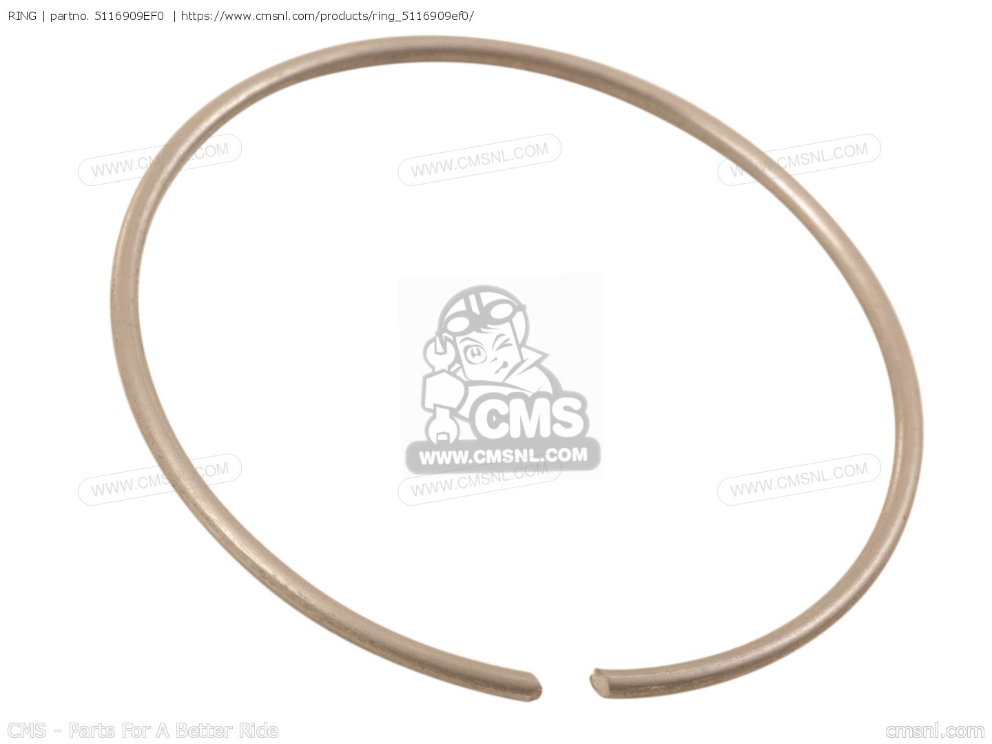 5116909EF0: Ring Suzuki - buy the 51169-09EF0 at CMSNL