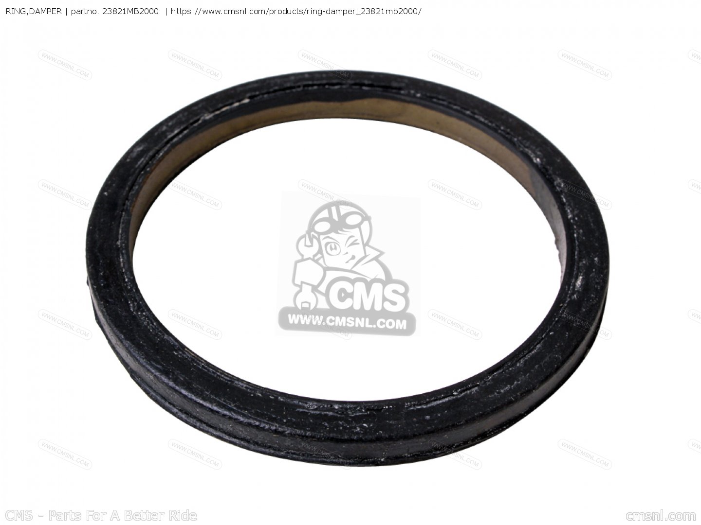 23821MB2000: RING,DAMPER Honda - buy the 23821-MB2-000 at CMSNL