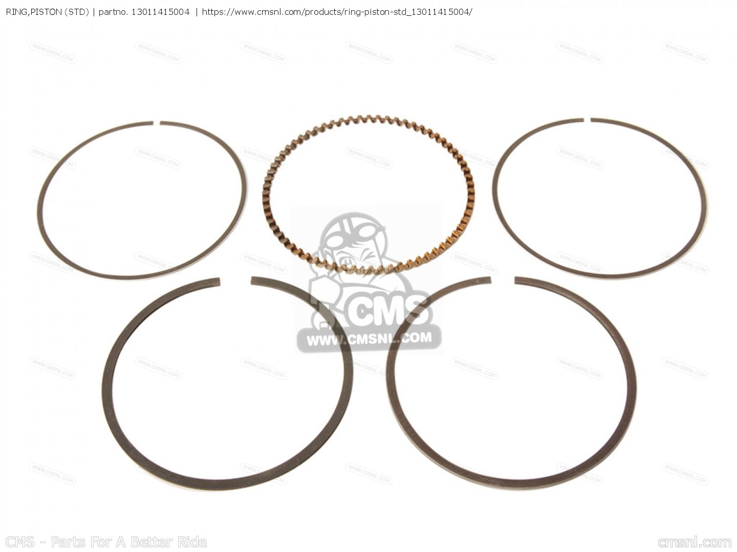 RING,PISTON (STD) for Honda - order at CMSNL
