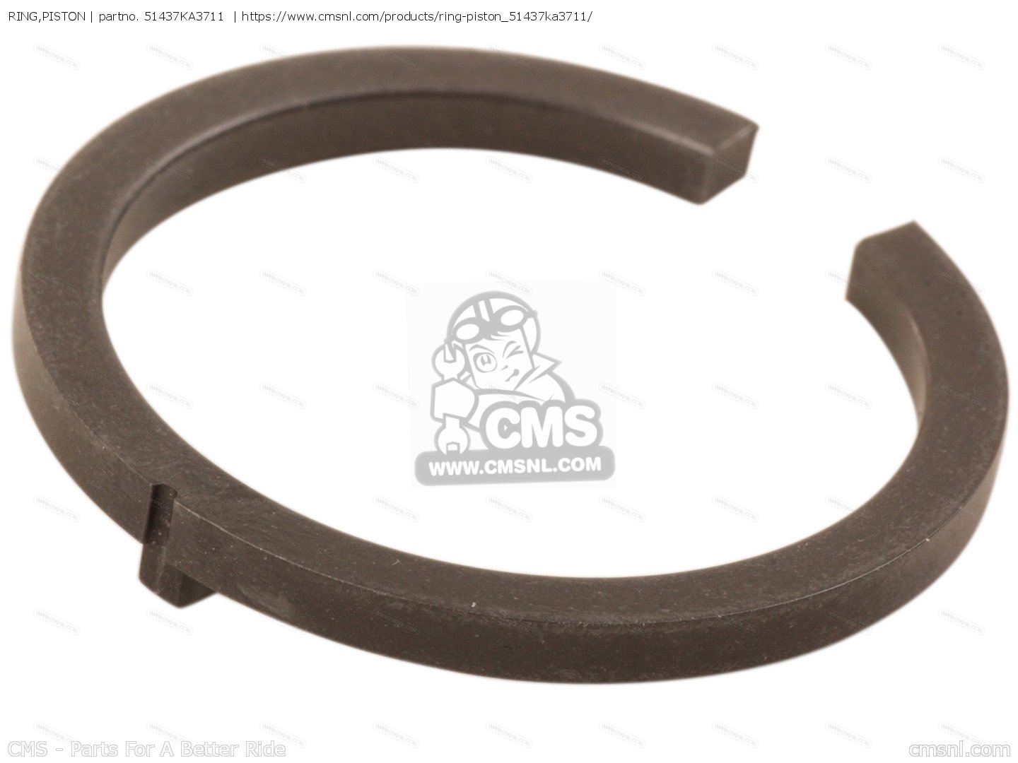 51437KA3711: RING,PISTON Honda - buy the 51437-KA3-711 at CMSNL