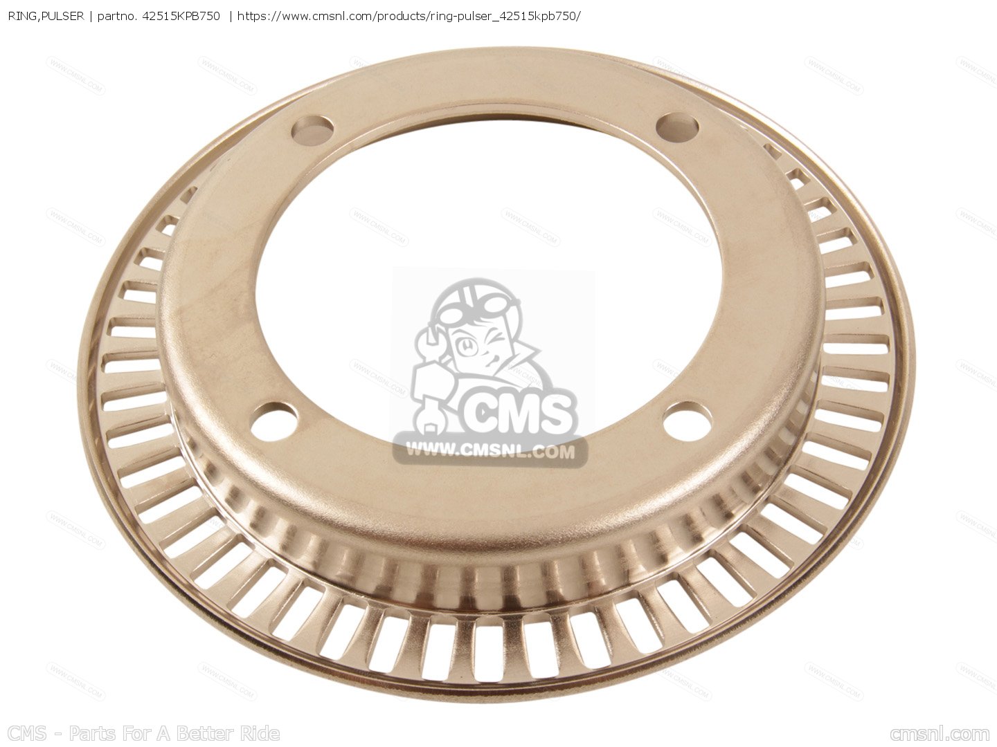 42515KPB750: Ring,pulser Honda - buy the 42515-KPB-750 at CMSNL