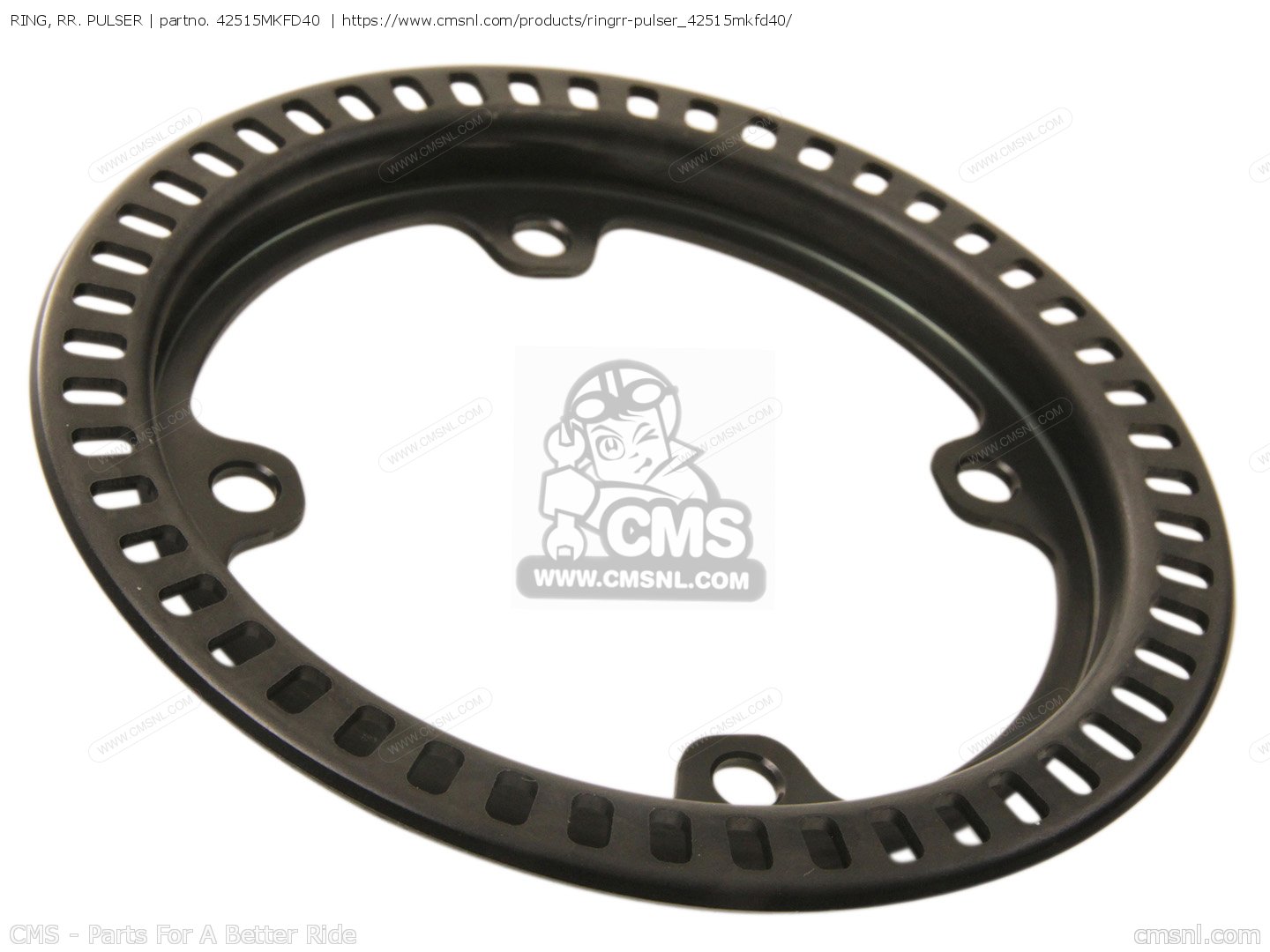 42515MKFD40: RING,RR PULSER Honda - buy the 42515-MKF-D40 at CMSNL